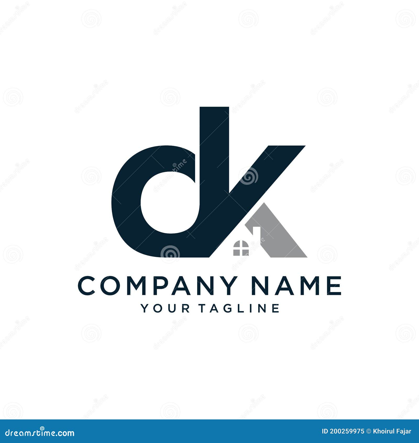 DK Logo. Company Logo. Monogram Design Stock Vector - Illustration of ...