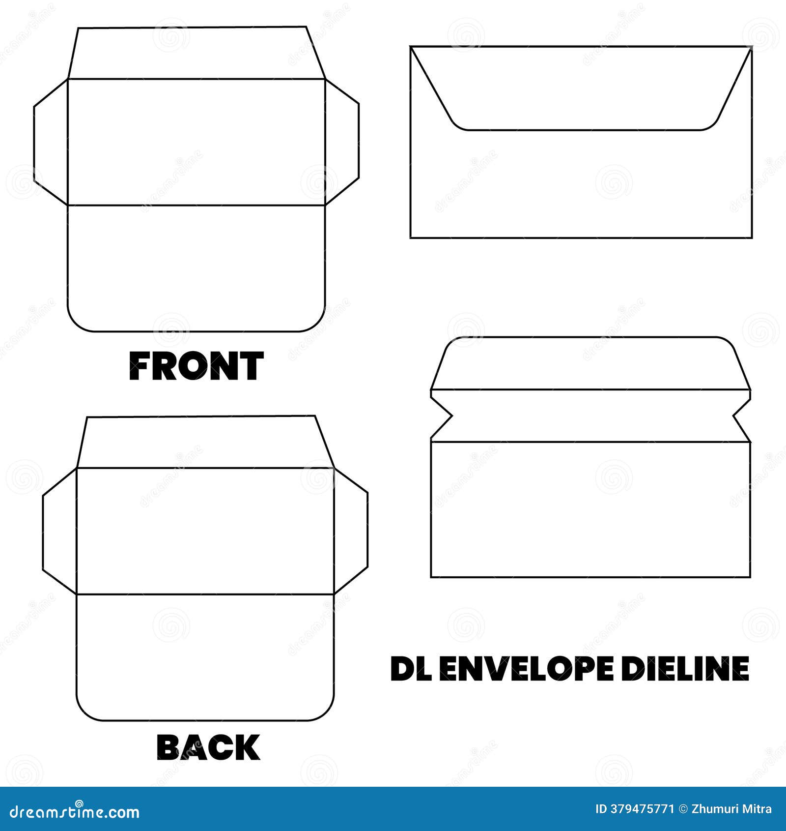RSC Cartoon Box Dieline Template | CartoonDealer.com #329108735