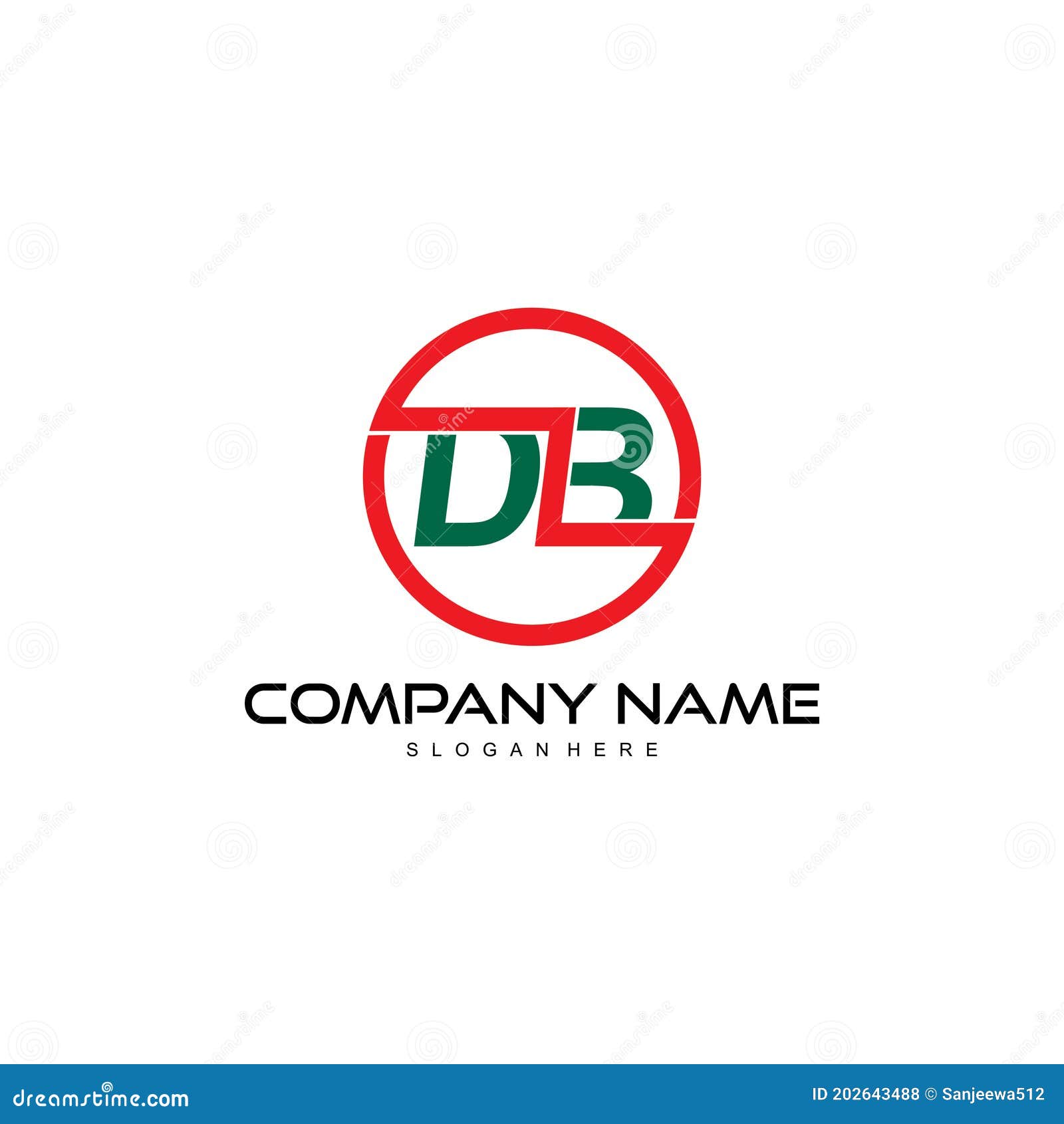 Letter Dlb, Db Logo Design Vector Stock Vector - Illustration of ...