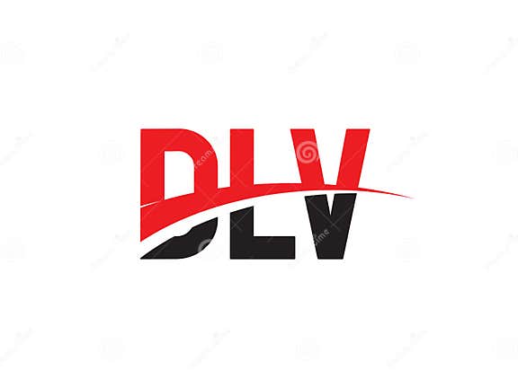 DLV Letter Initial Logo Design Vector Illustration Stock Vector ...