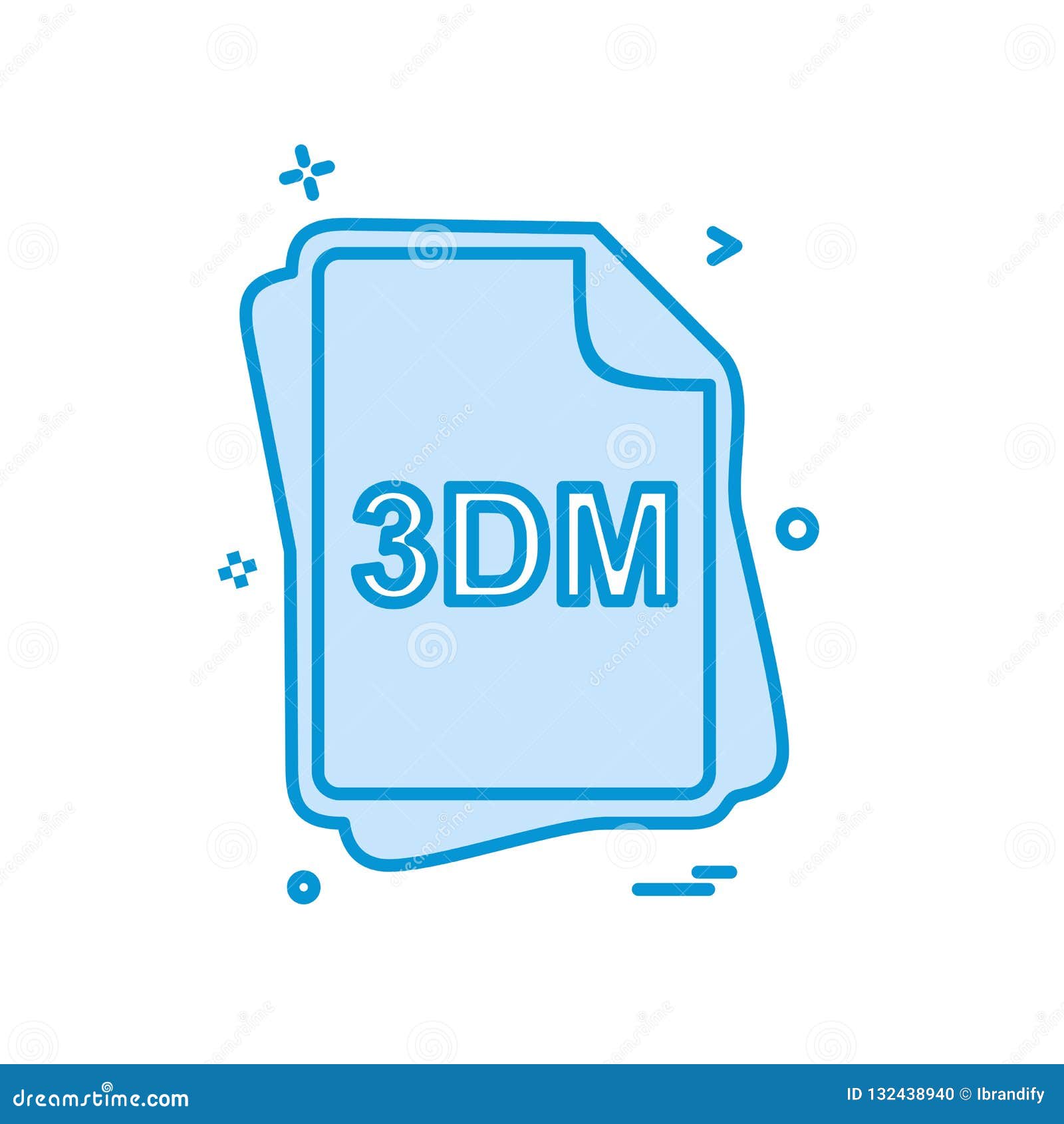 3DM File Type Icon Design Vector Stock Vector - Illustration of icon ... 3DM File Type Icon Design Vector Stock Vector - Illustration of icon ...
