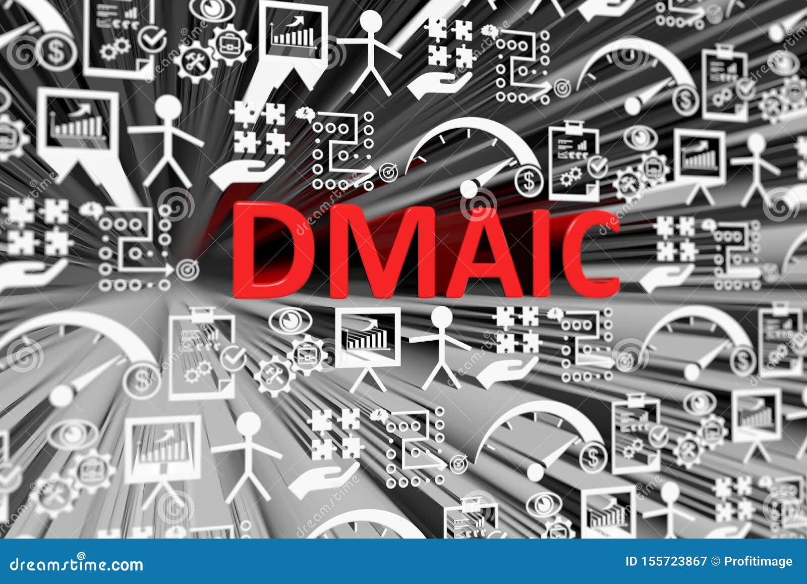 DMAIC Concept Blurred Background Stock Illustration - Illustration of ... DMAIC Concept Blurred Background Stock Illustration - Illustration of ...