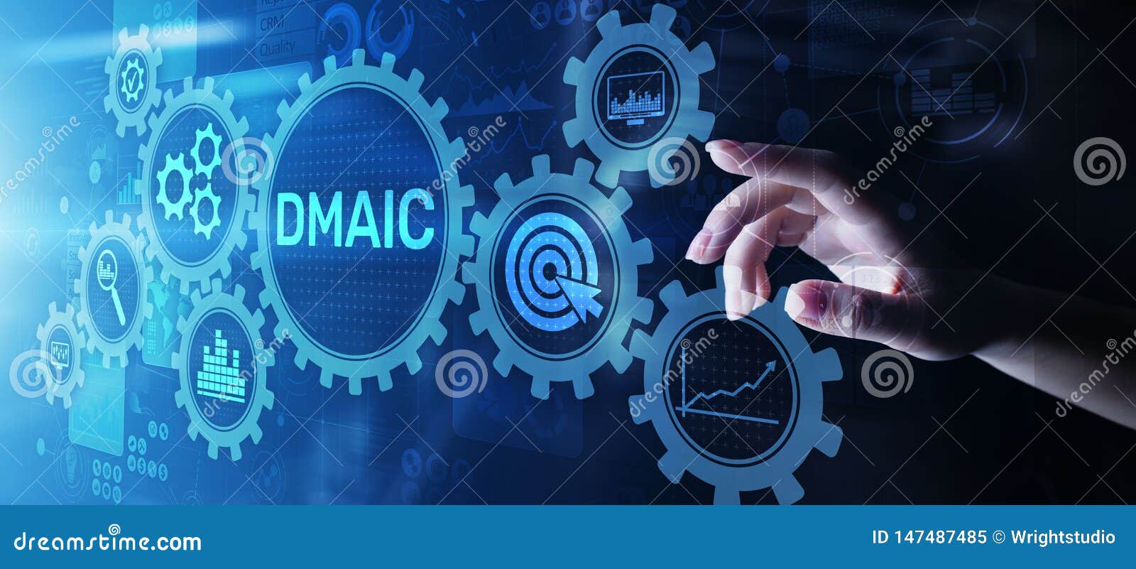 DMAIC Define Measure Analyze Improve Control Industrial Business ...