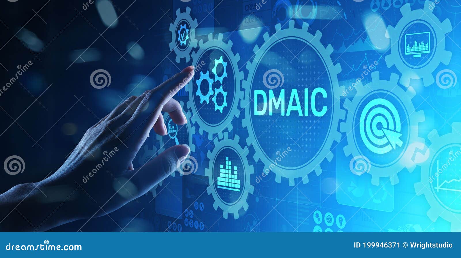 DMAIC Define Measure Analyze Improve Control Industrial Business ...