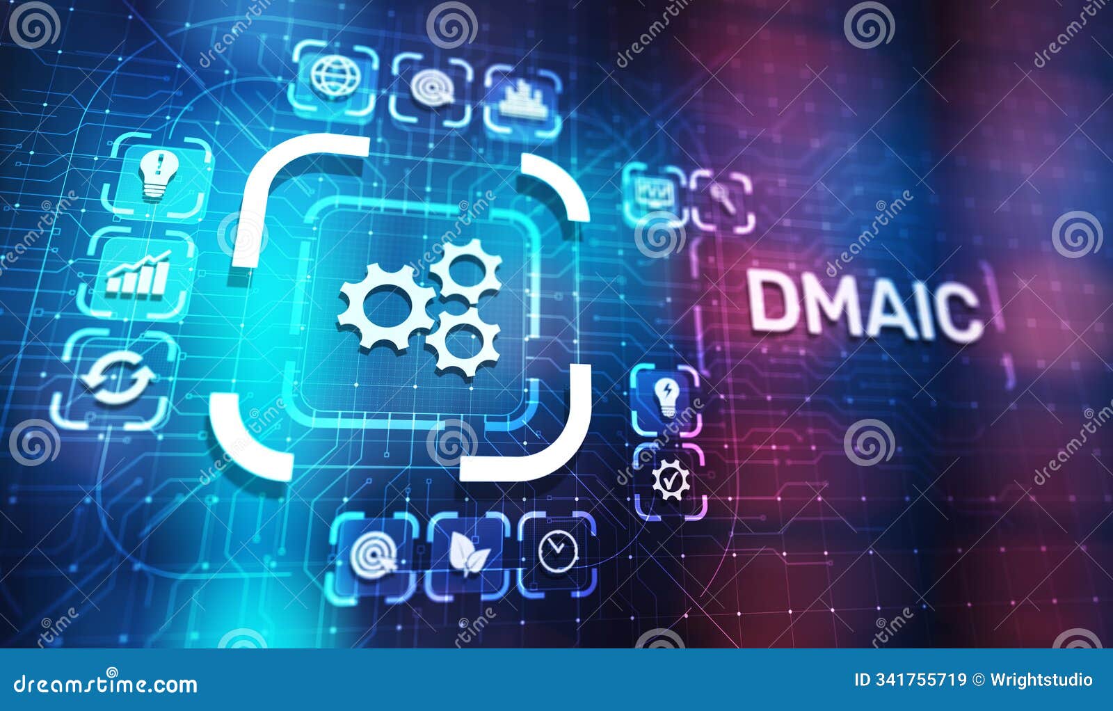 DMAIC, Six Sigma. Define, Measure, Analyse, Improve, Control. Standard ...
