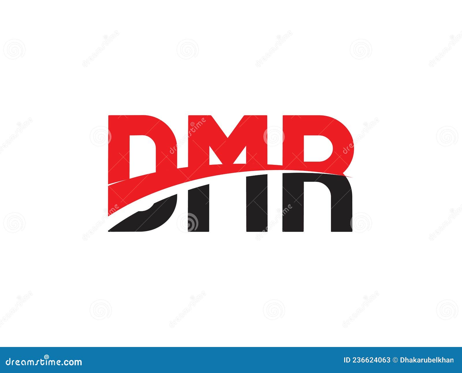 DMB Letter Initial Logo Design Vector Illustration Stock Vector ...
