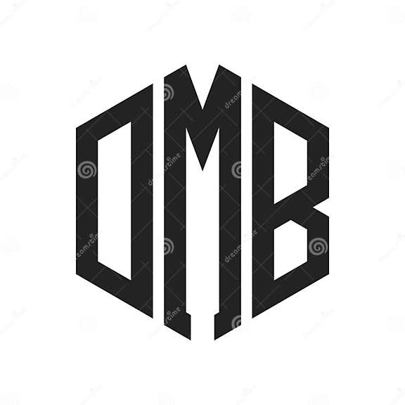 DMB Logo Design. Initial Letter DMB Monogram Logo Using Hexagon Shape ...