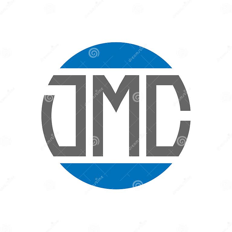 DMC Letter Logo Design on White Background. DMC Creative Initials ...