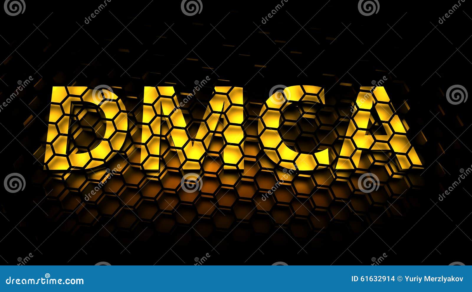 DMCA (Digital Millennium Copyright Act) Stock de ilustración ...