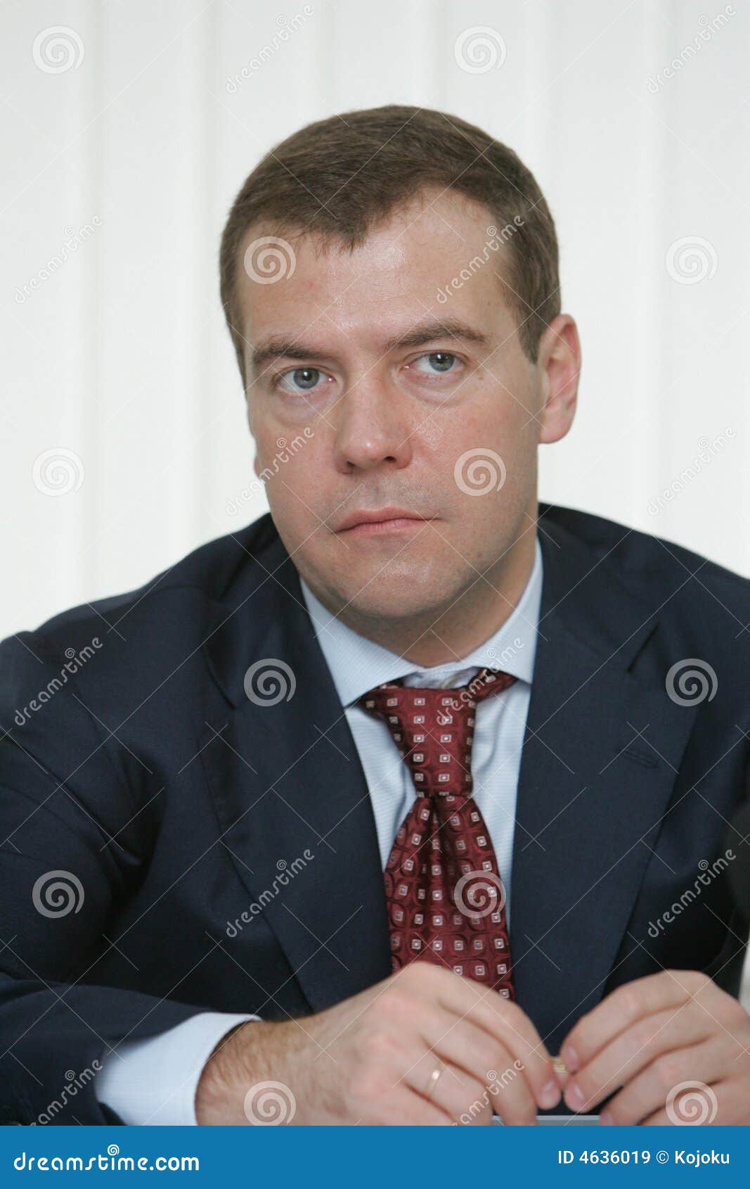 Dmitry Medvedev editorial stock image. Image of president - 4636019