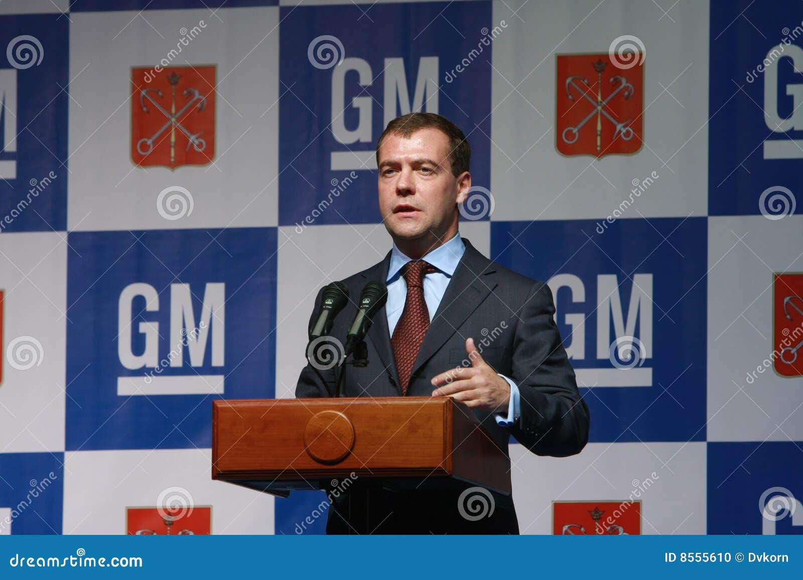 Dmitry Medvedev editorial image. Image of ceremony, president - 8555610