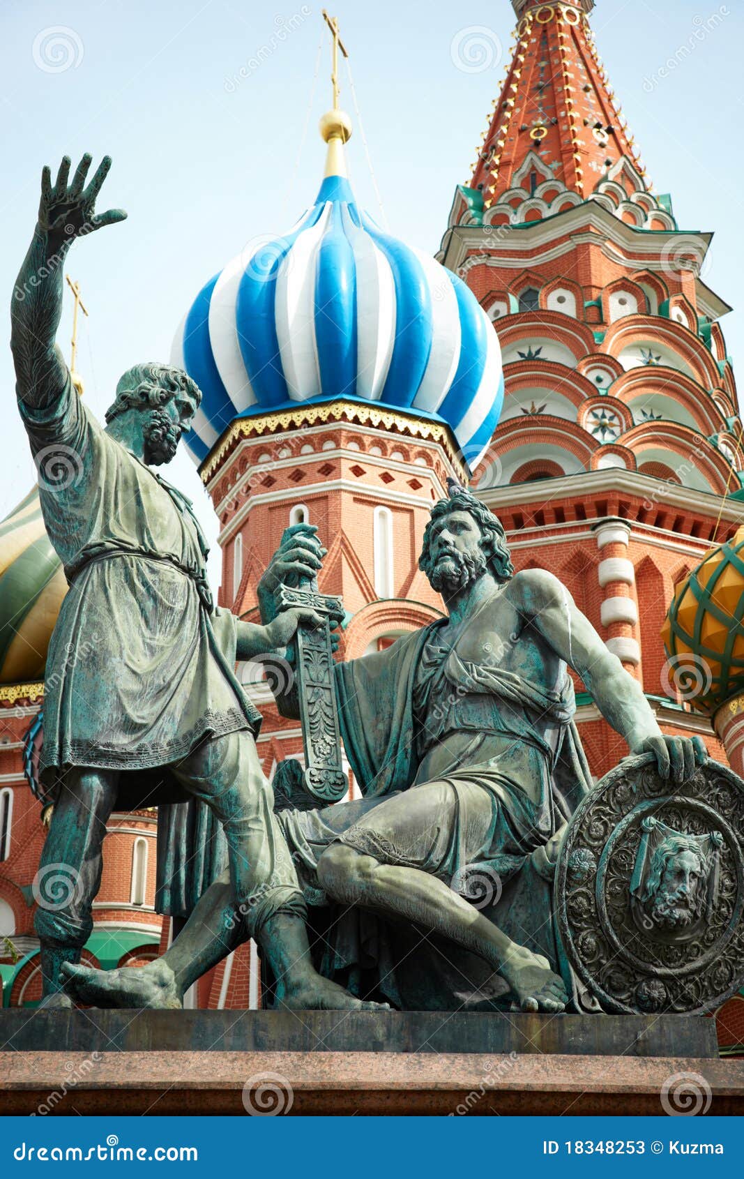 Dmitry Pozharsky, Kuzma Minin Stock Image - Image of religion ...