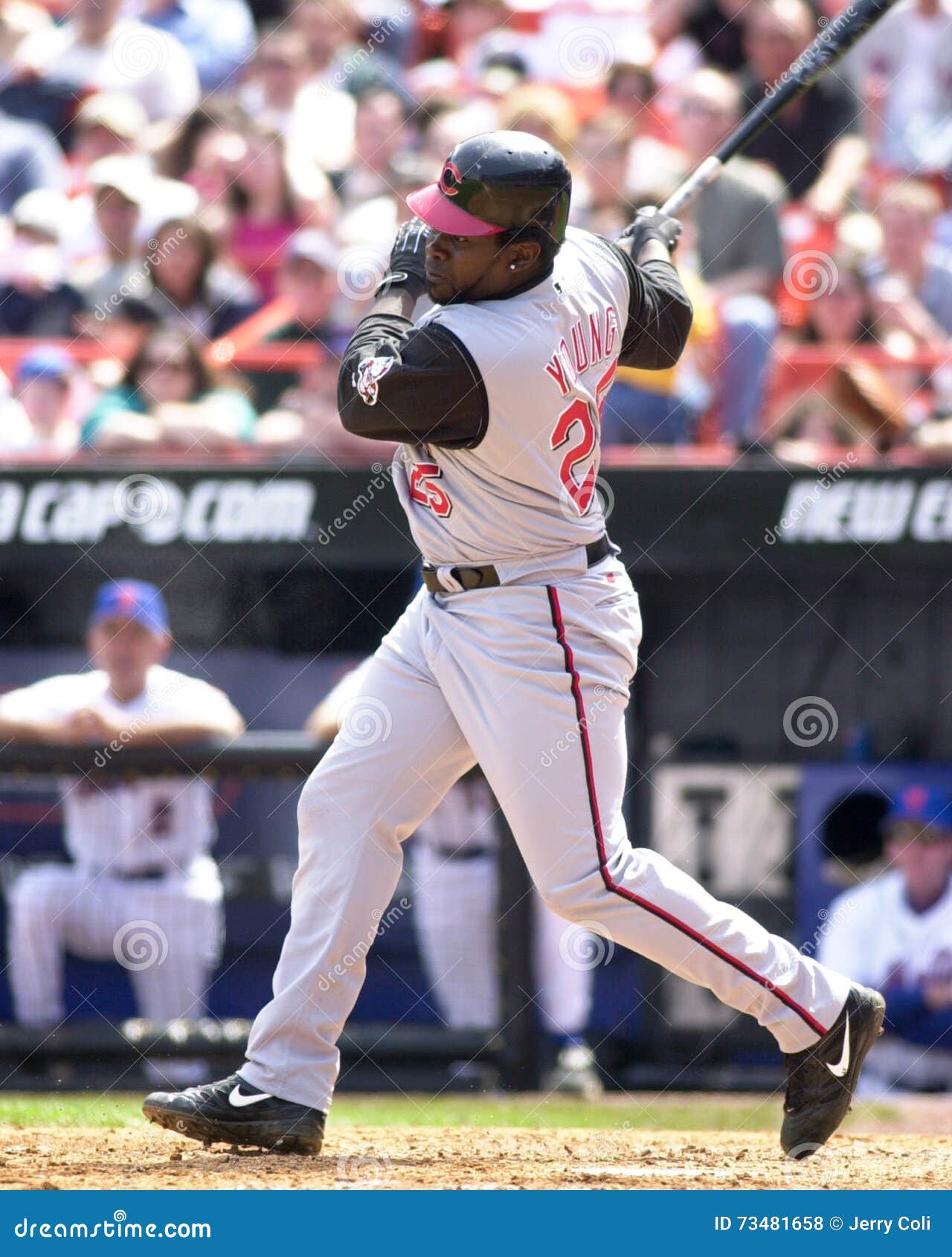 Dmitry Young, Cincinnati Reds Editorial Stock Photo - Image of national ...