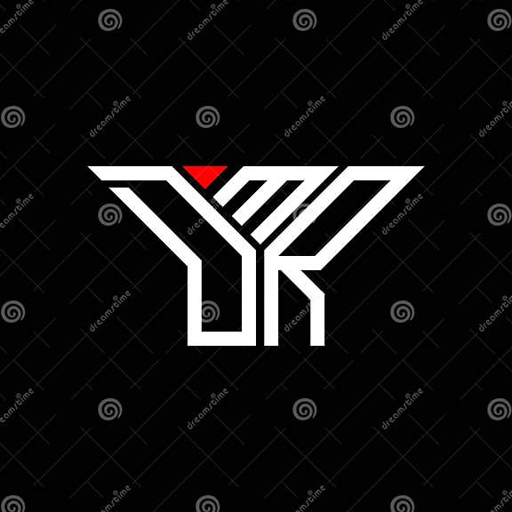 DMR Letter Logo Creative Design with Vector Graphic, DMR Stock Vector ...