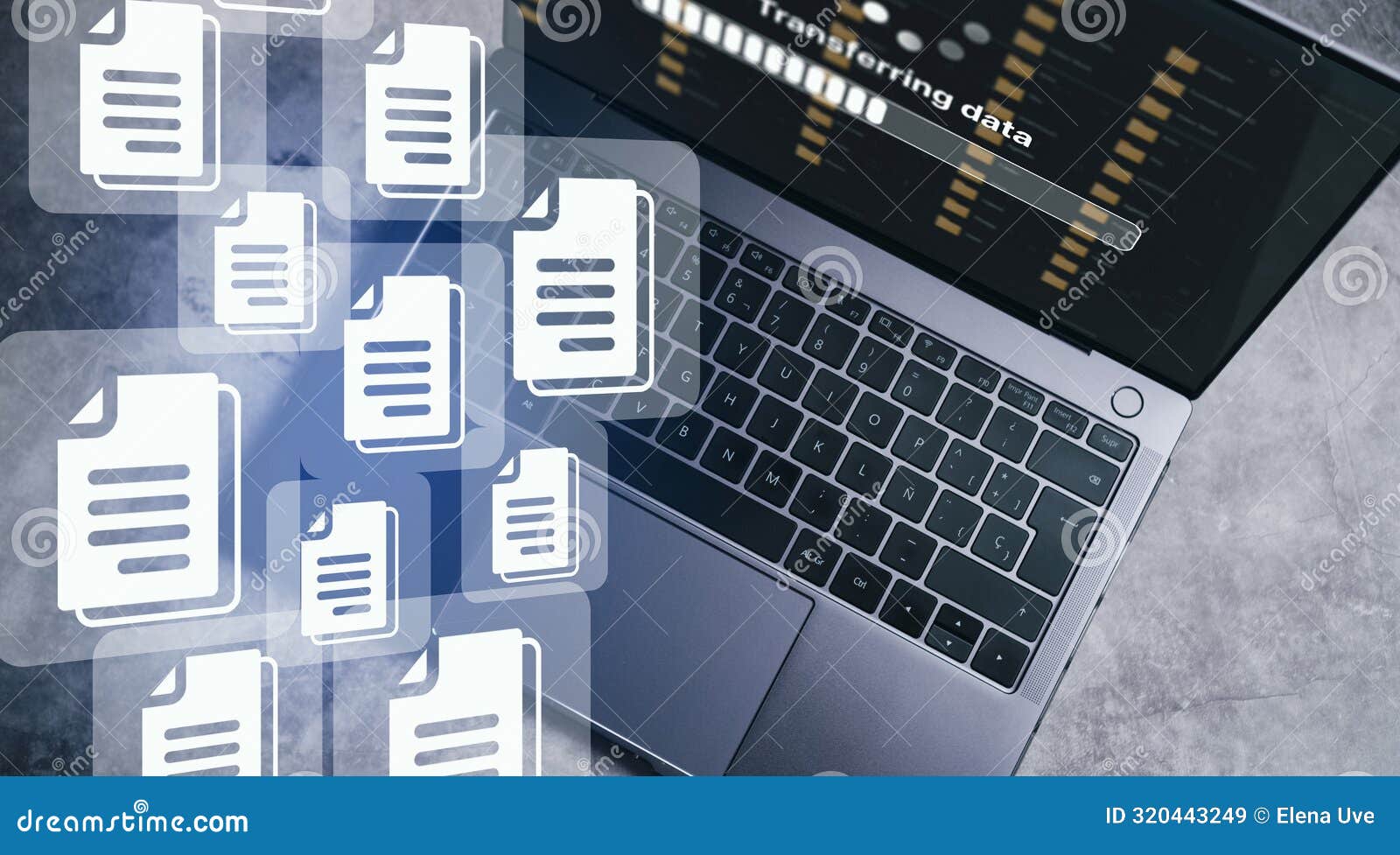 DMS Concept. Dcoument Management System with Docs Interface. Stock ...