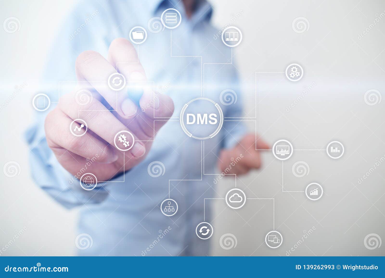 DMS Data Management System Structure. Document Flow and Information ...