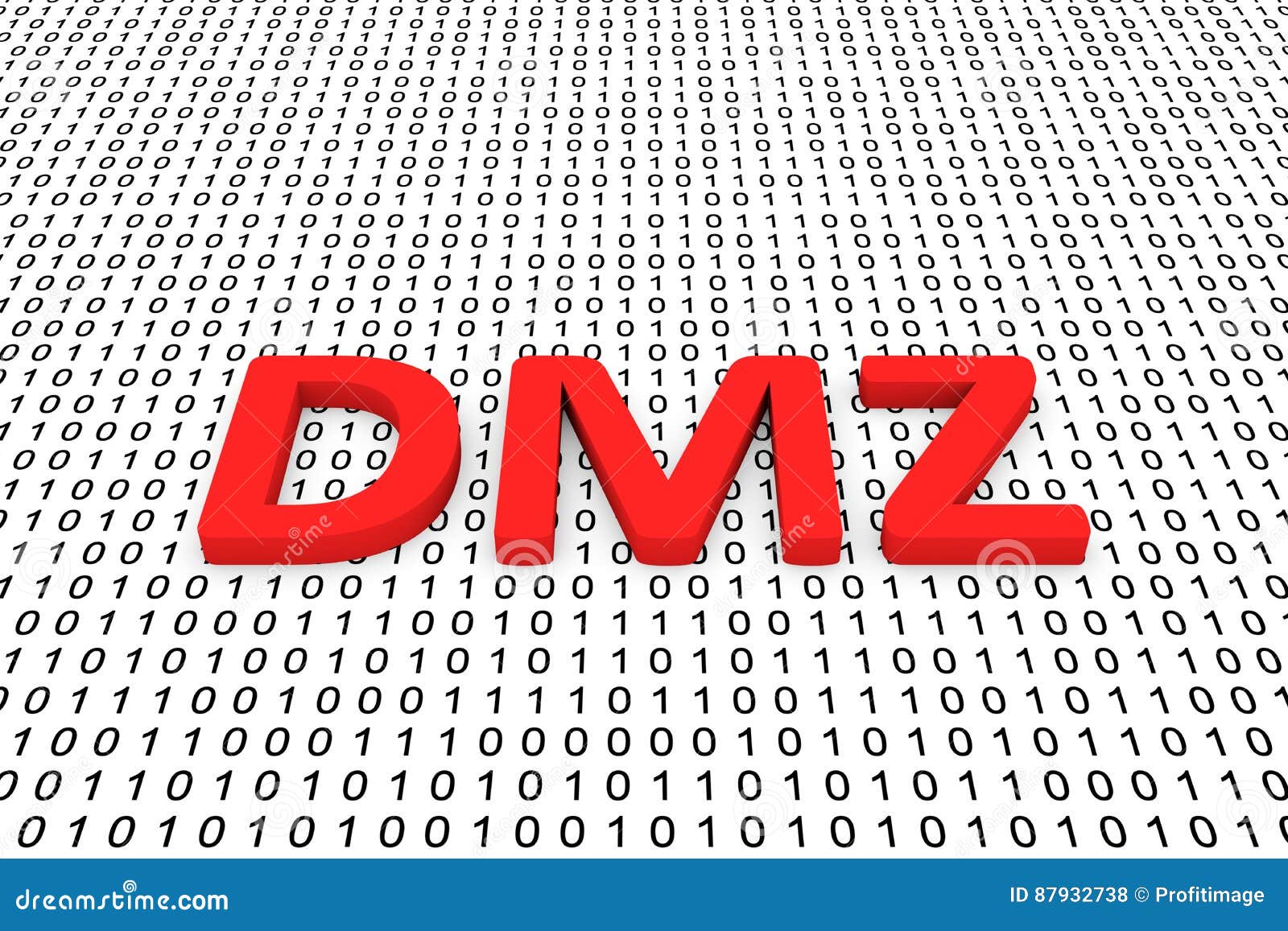 Dmz stock illustration. Illustration of tech, network - 87932738