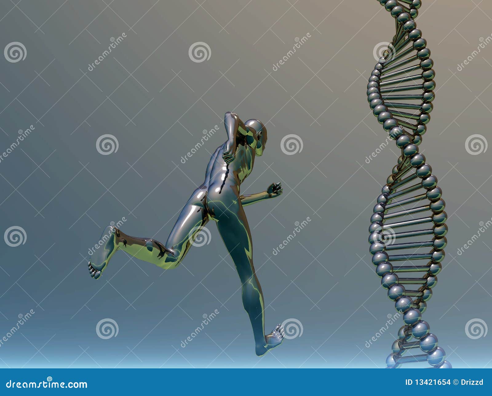 Dna stock illustration. Illustration of helix, cloning - 13421654