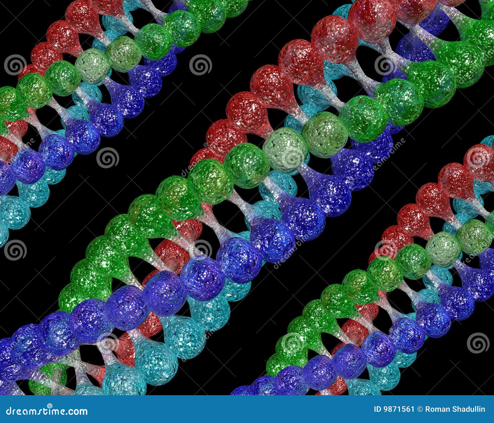 Dna 2 stock illustration. Illustration of microscopic - 9871561