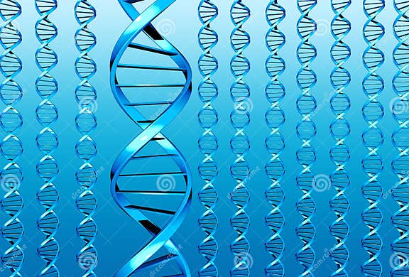DNA stock illustration. Illustration of background, genomes - 235625