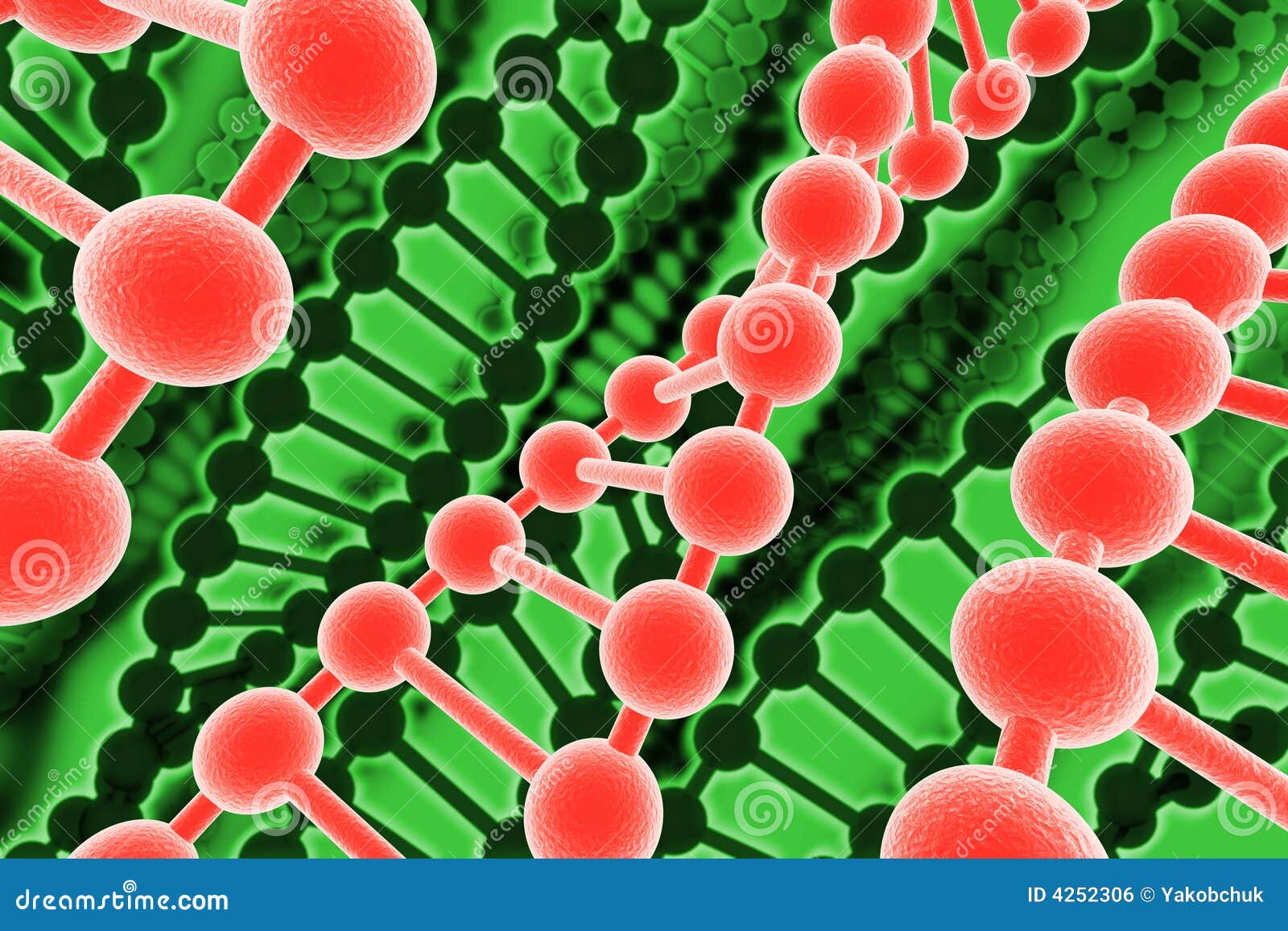 DNA stock illustration. Illustration of gene, natural - 4252306