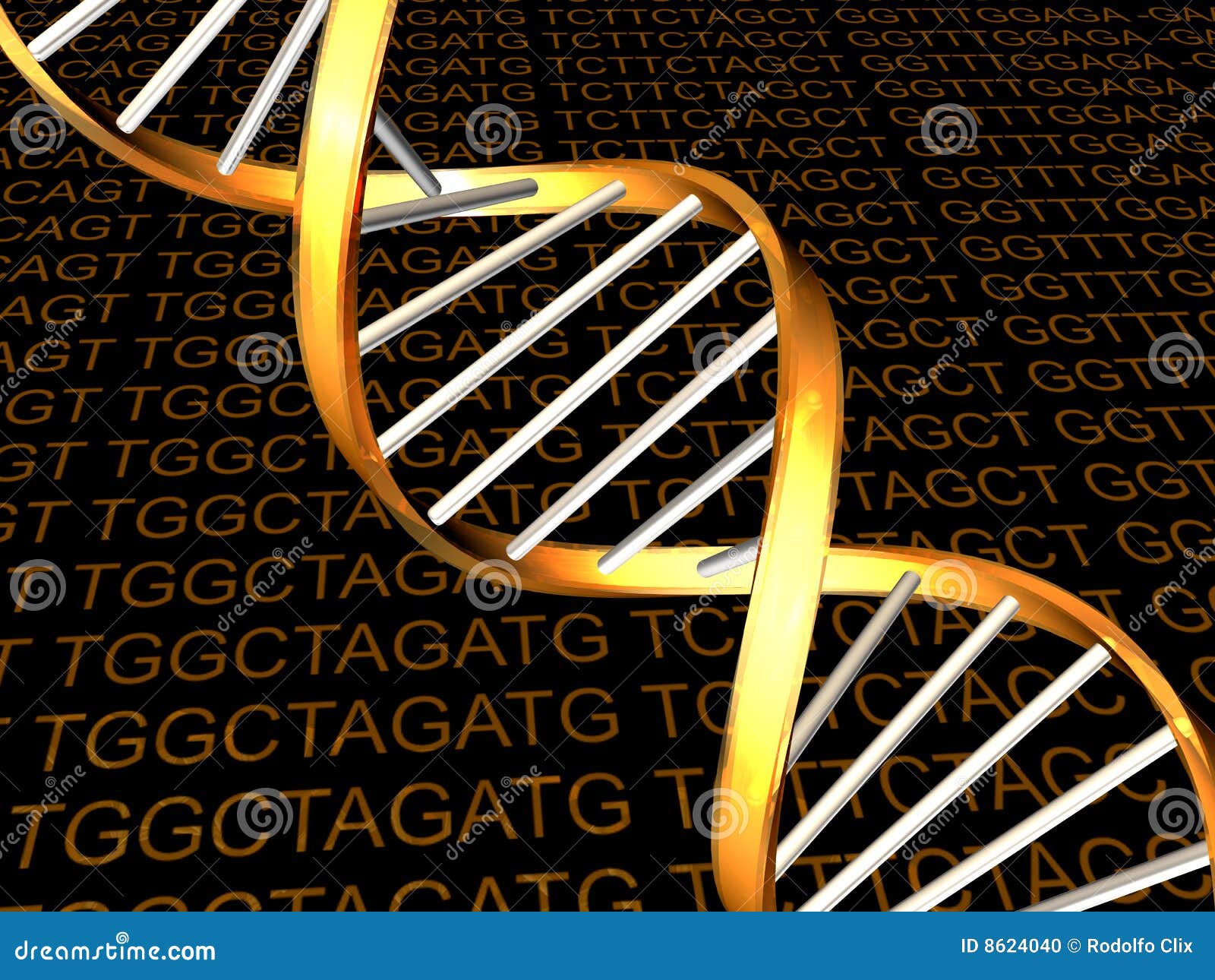 DNA Picture. Image: 8624040