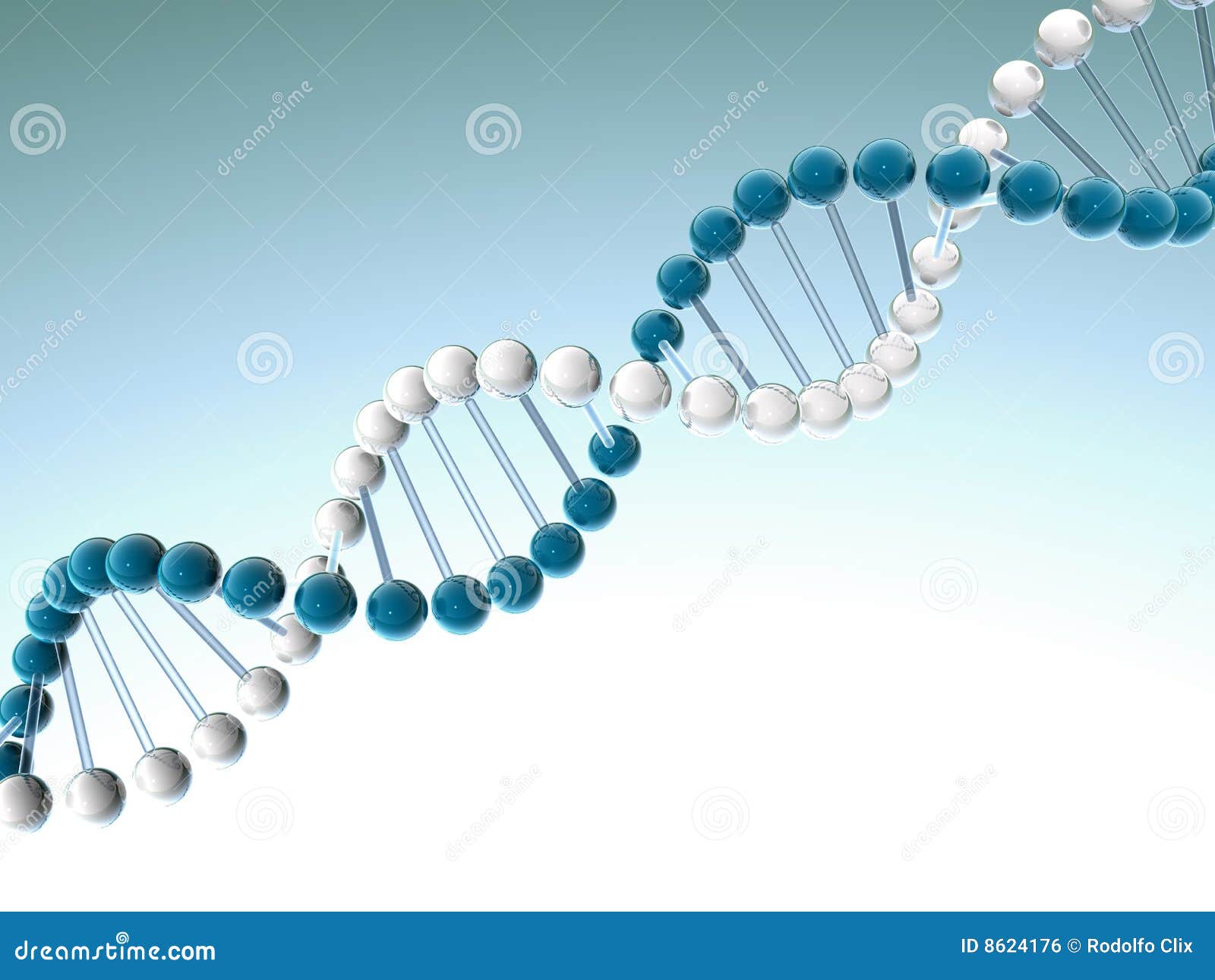 DNA stock abbildung. Illustration von struktur, molek - 8624176