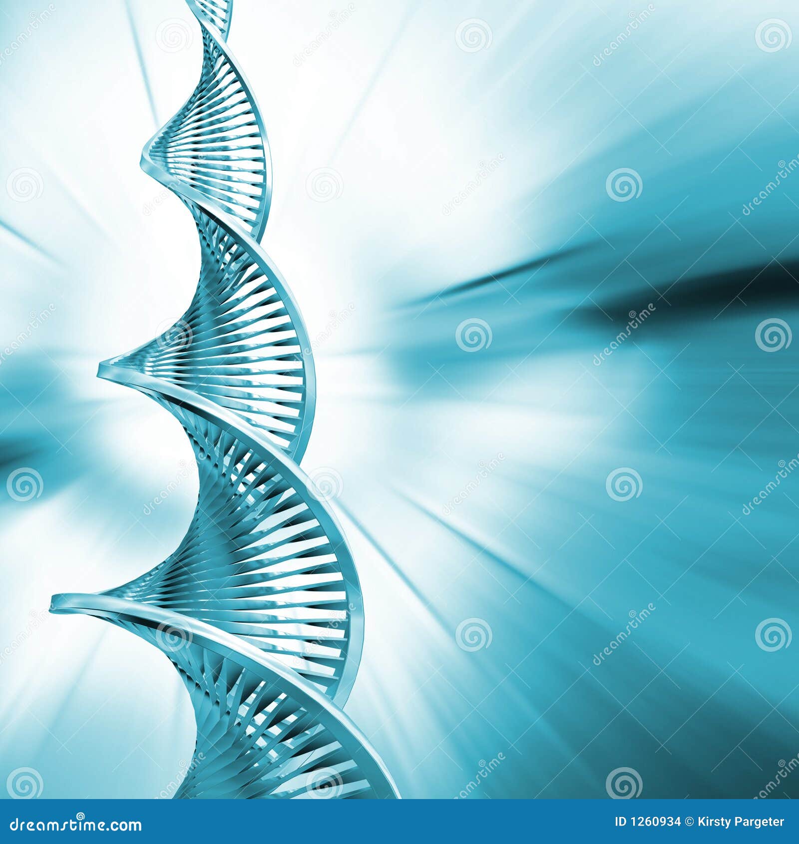DNA Abstract stock illustration. Illustration of render - 1260934