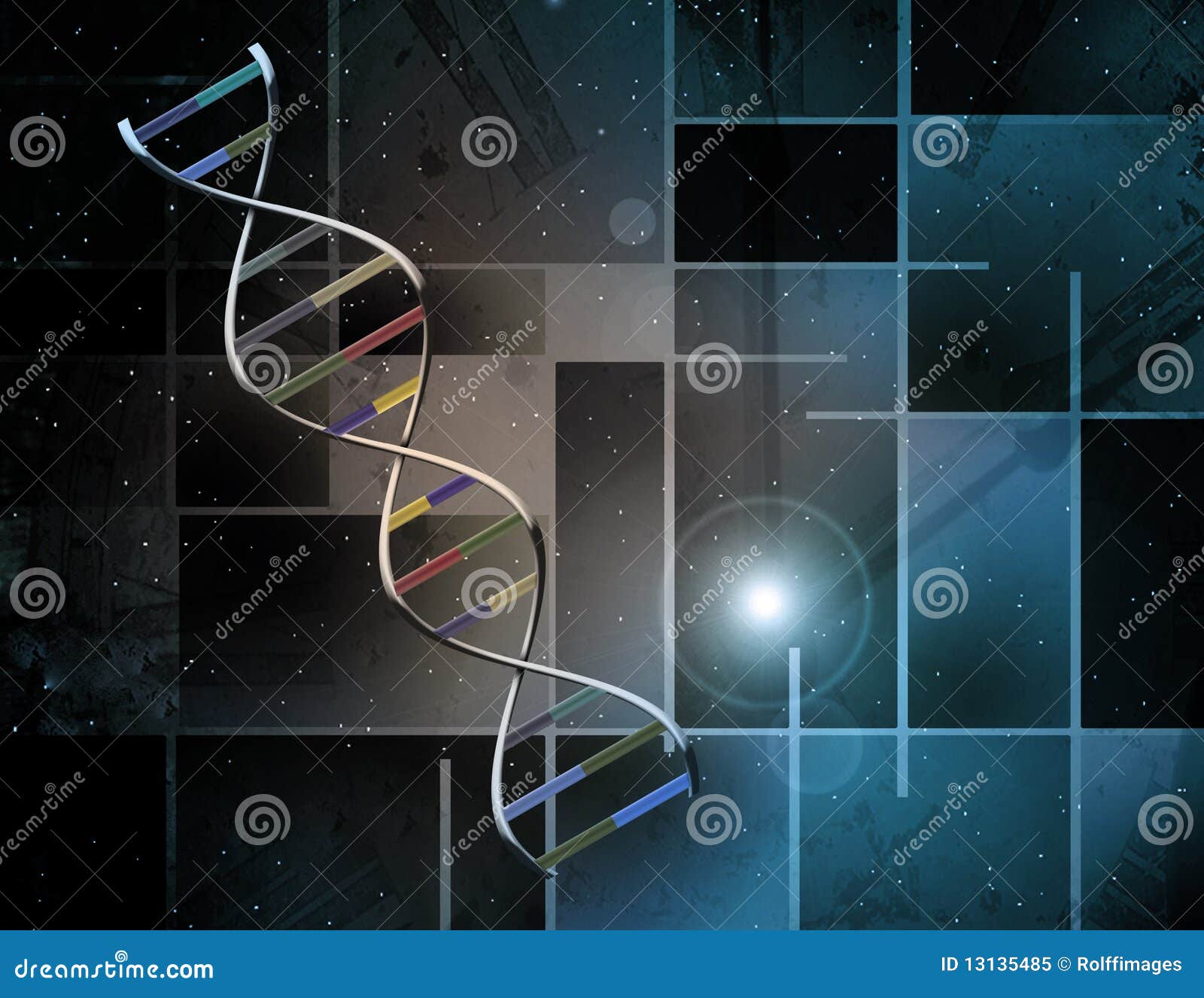 DNA Abstract stock illustration. Illustration of abstract - 13135485