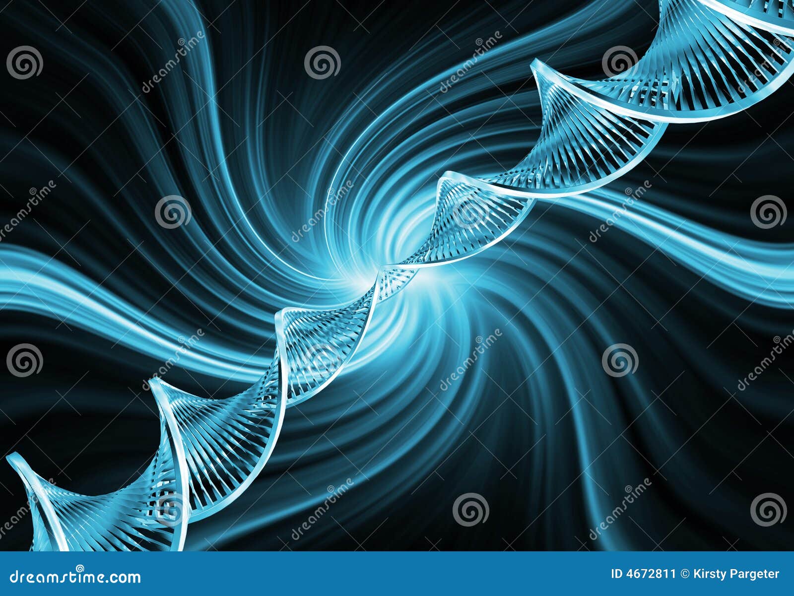 DNA abstract stock illustration. Illustration of genetically - 4672811