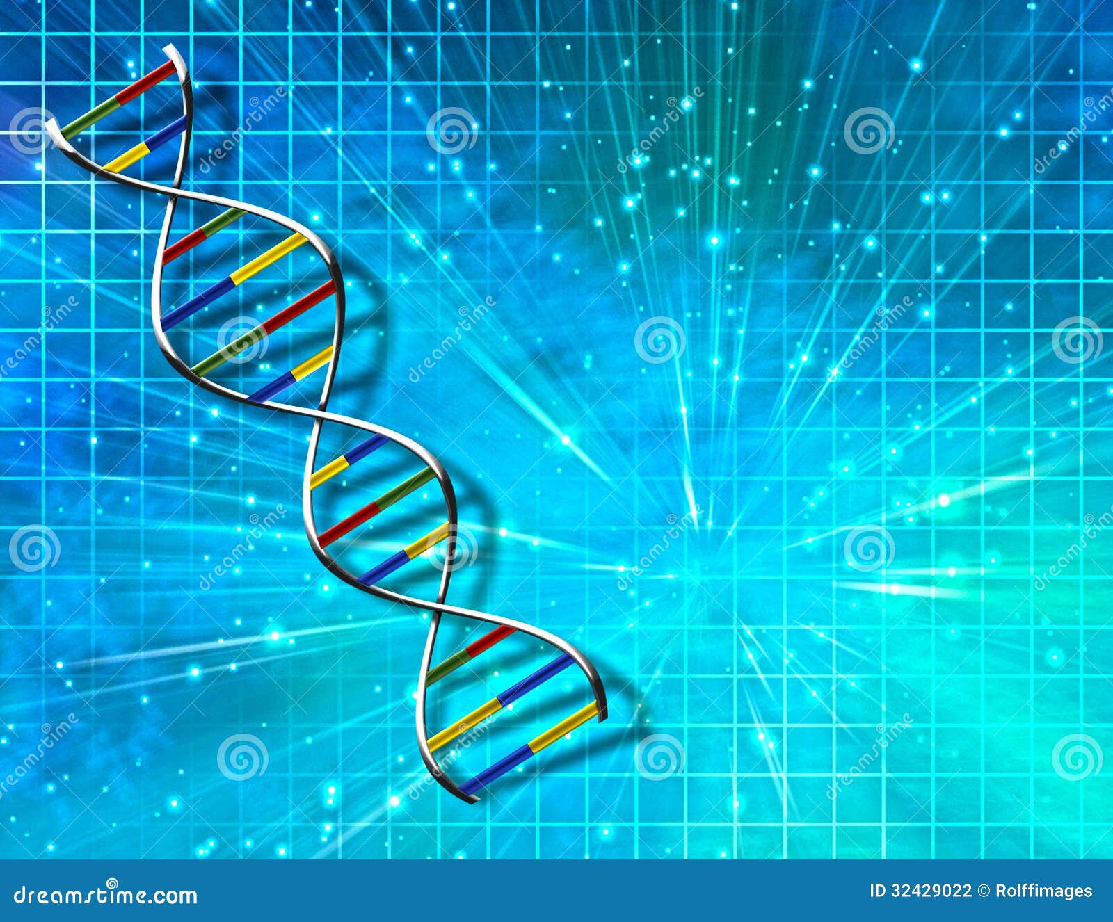 DNA Abstract stock illustration. Illustration of genome - 32429022