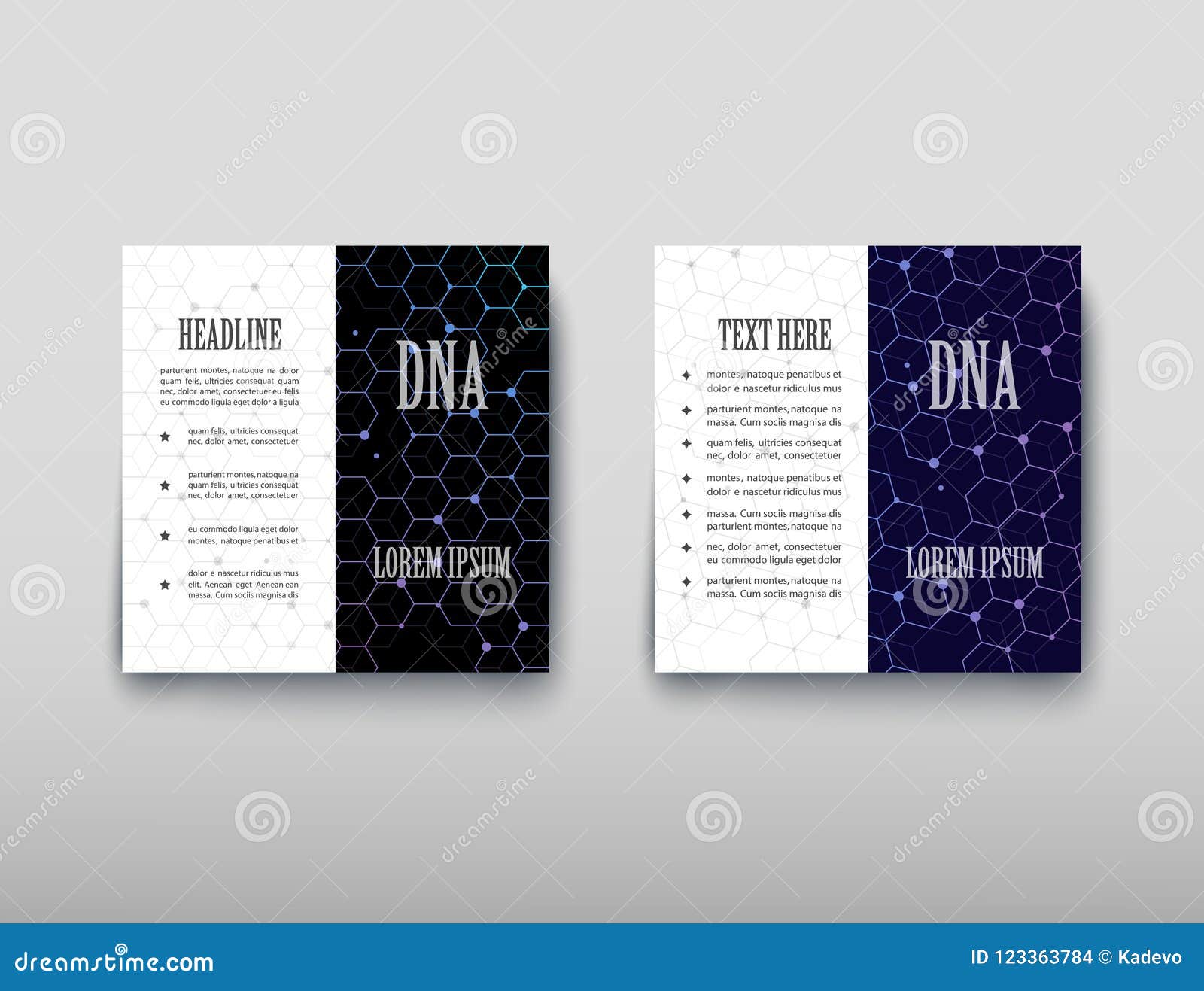 DNA Abstract Image of Molecules Containing Genetic Code with Biological ...