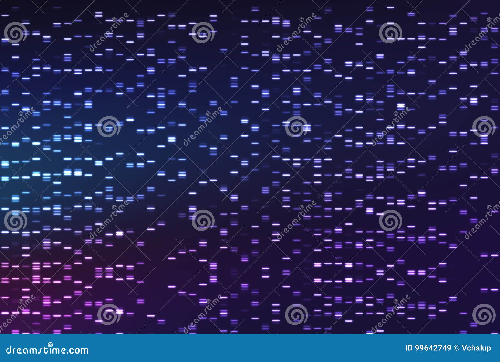 DNA Analysis Concept. Background of Genome Sequence Stock Illustration ...