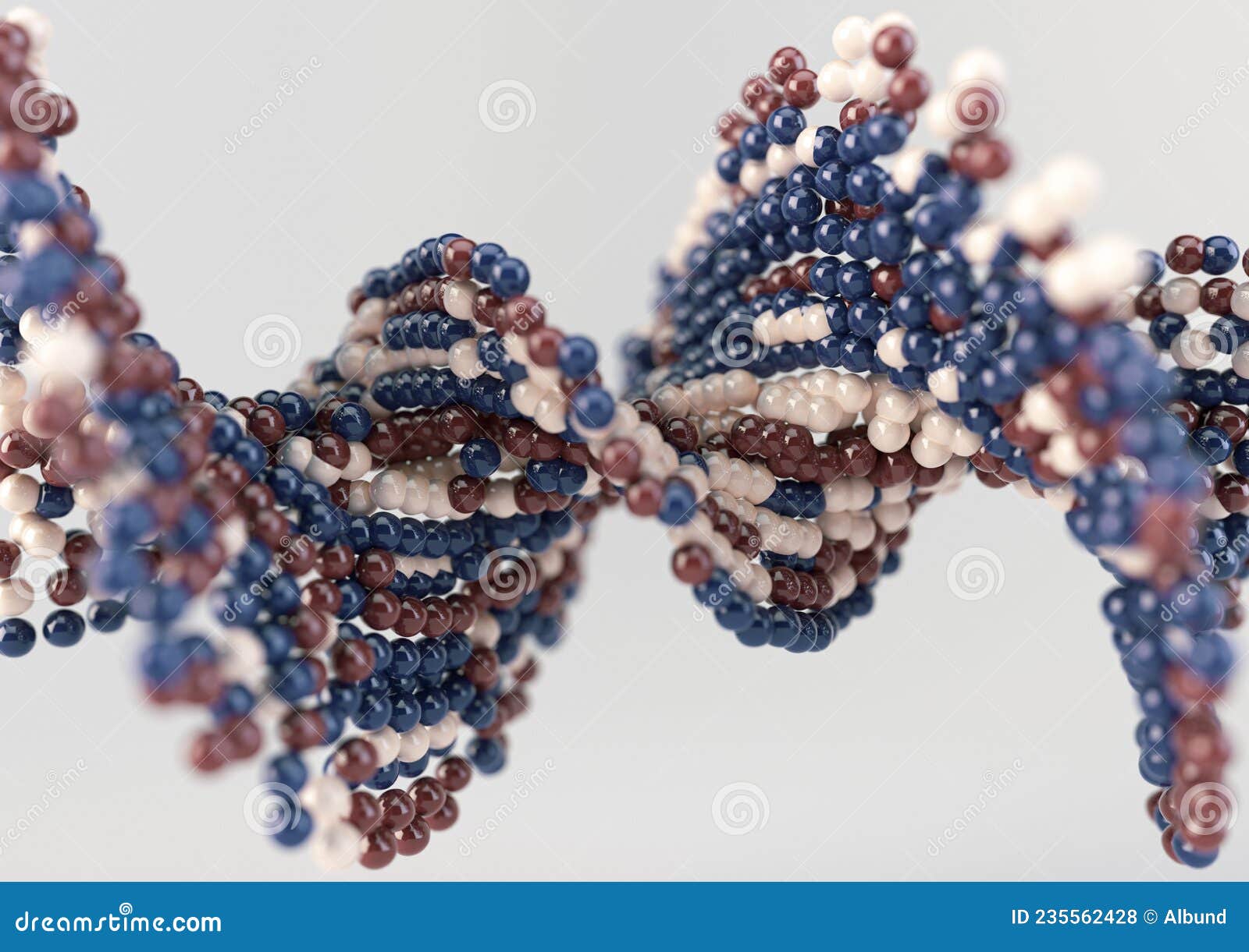 DNA Atom Model stock illustration. Illustration of render - 235562428