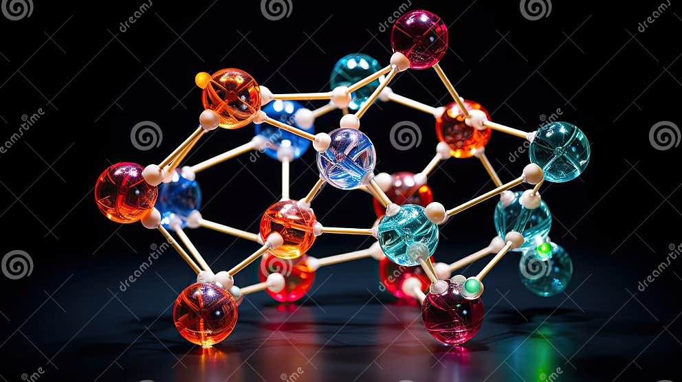 Dna atom molecule stock illustration. Illustration of elements - 319368111