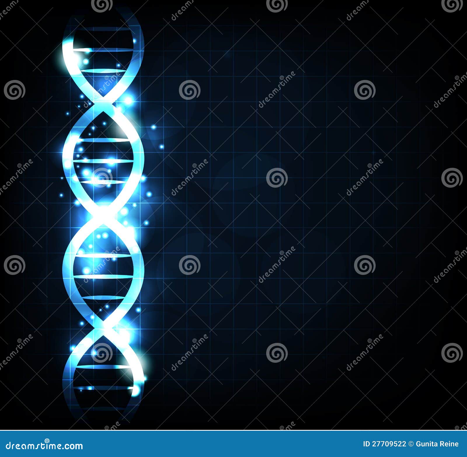 DNA background stock vector. Illustration of healthy - 27709522
