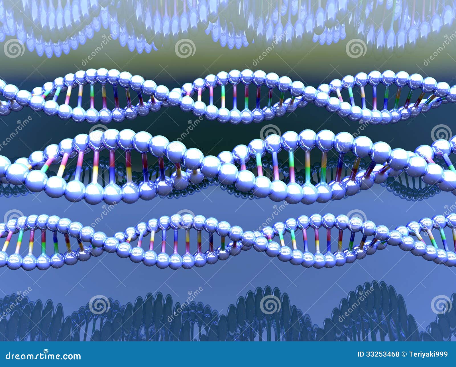 DNA stock illustration. Illustration of genetic, medicine - 33253468