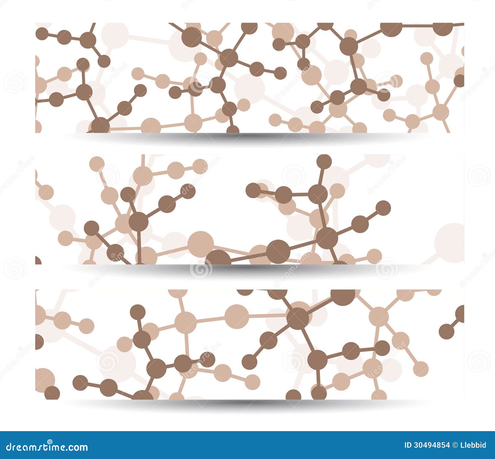 Dna Banner for Your Design. Stock Vector - Illustration of abstract ...