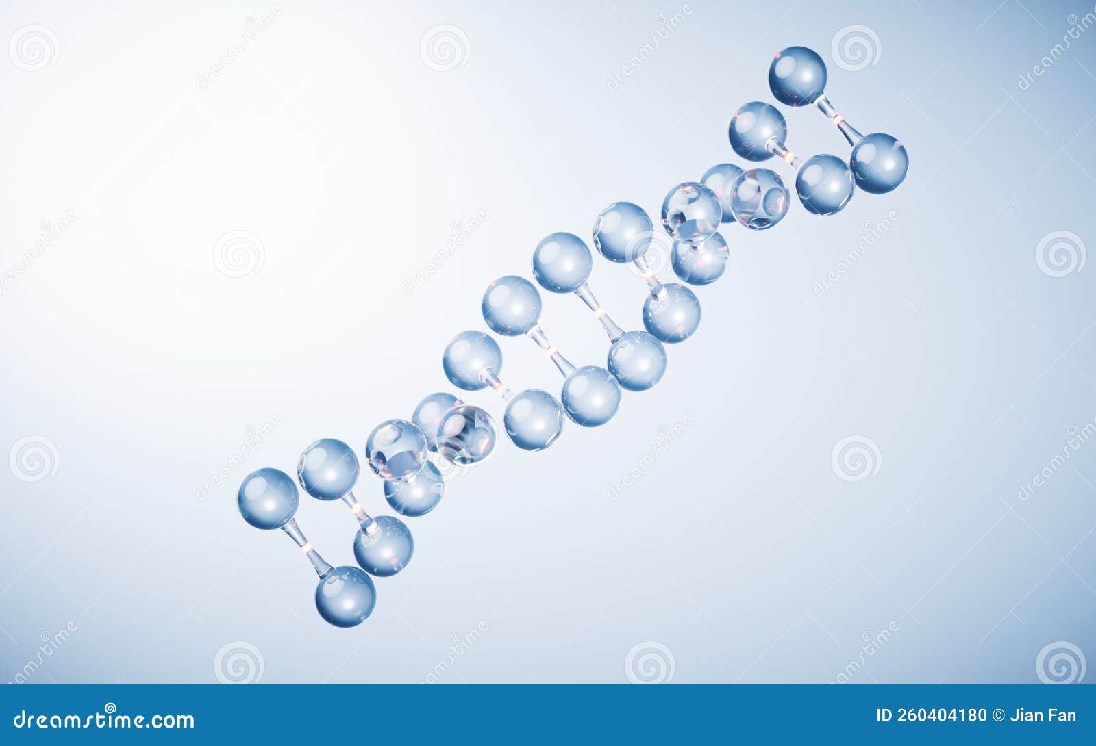 DNA and Biology Concept, 3d Rendering Stock Illustration - Illustration ...