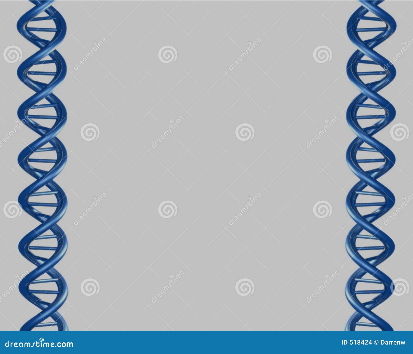 DNA blue stock illustration. Illustration of chromosome - 518424