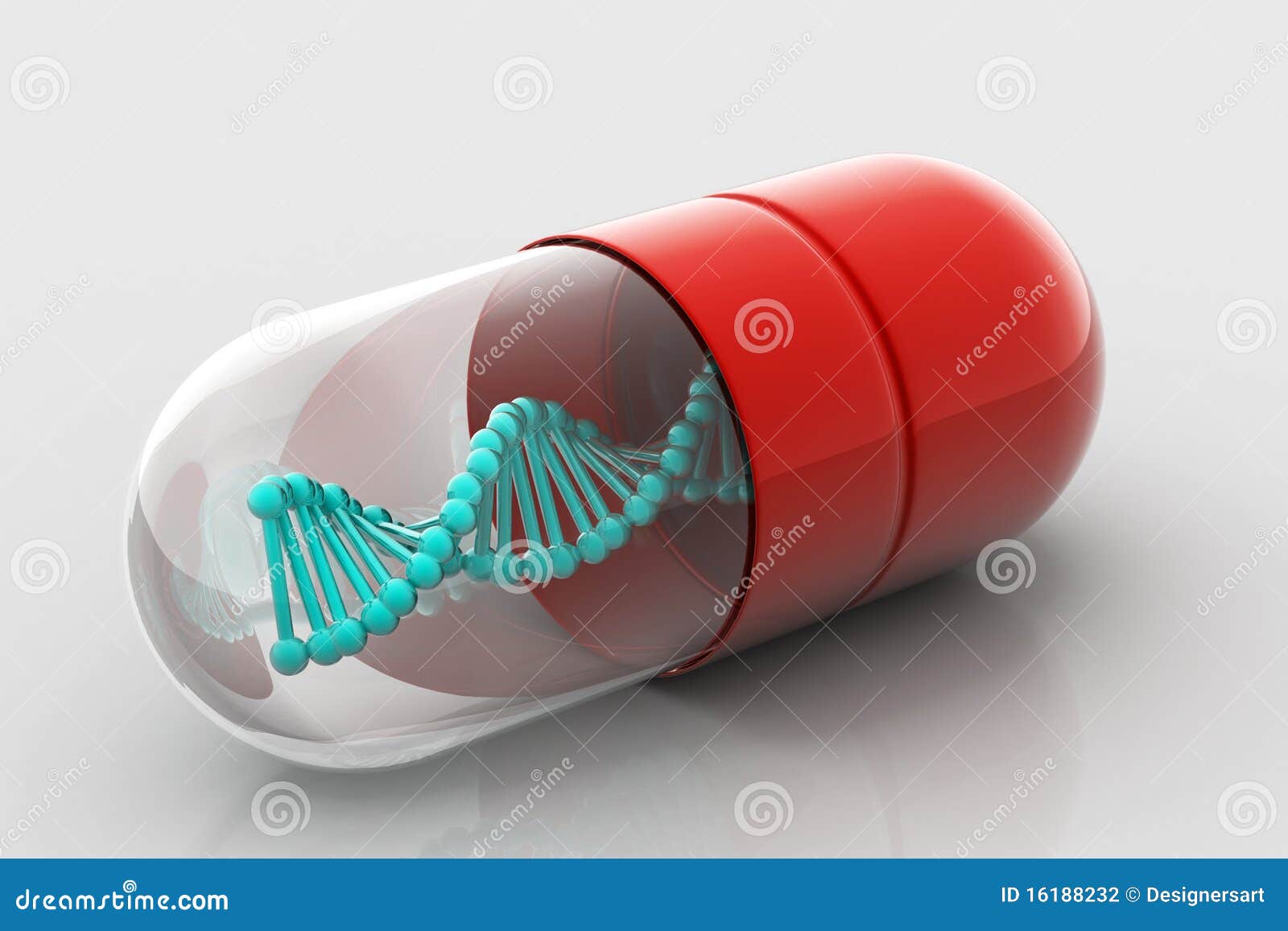 Dna in capsule stock illustration. Illustration of composite - 16188232