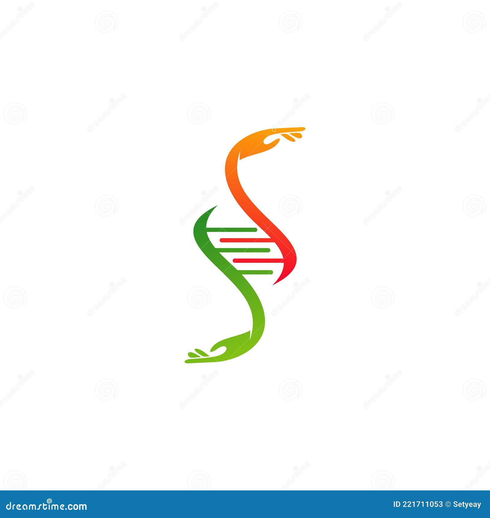 DNA Care Logo Vector Template, Creative DNA Logo Design Concepts Stock ...