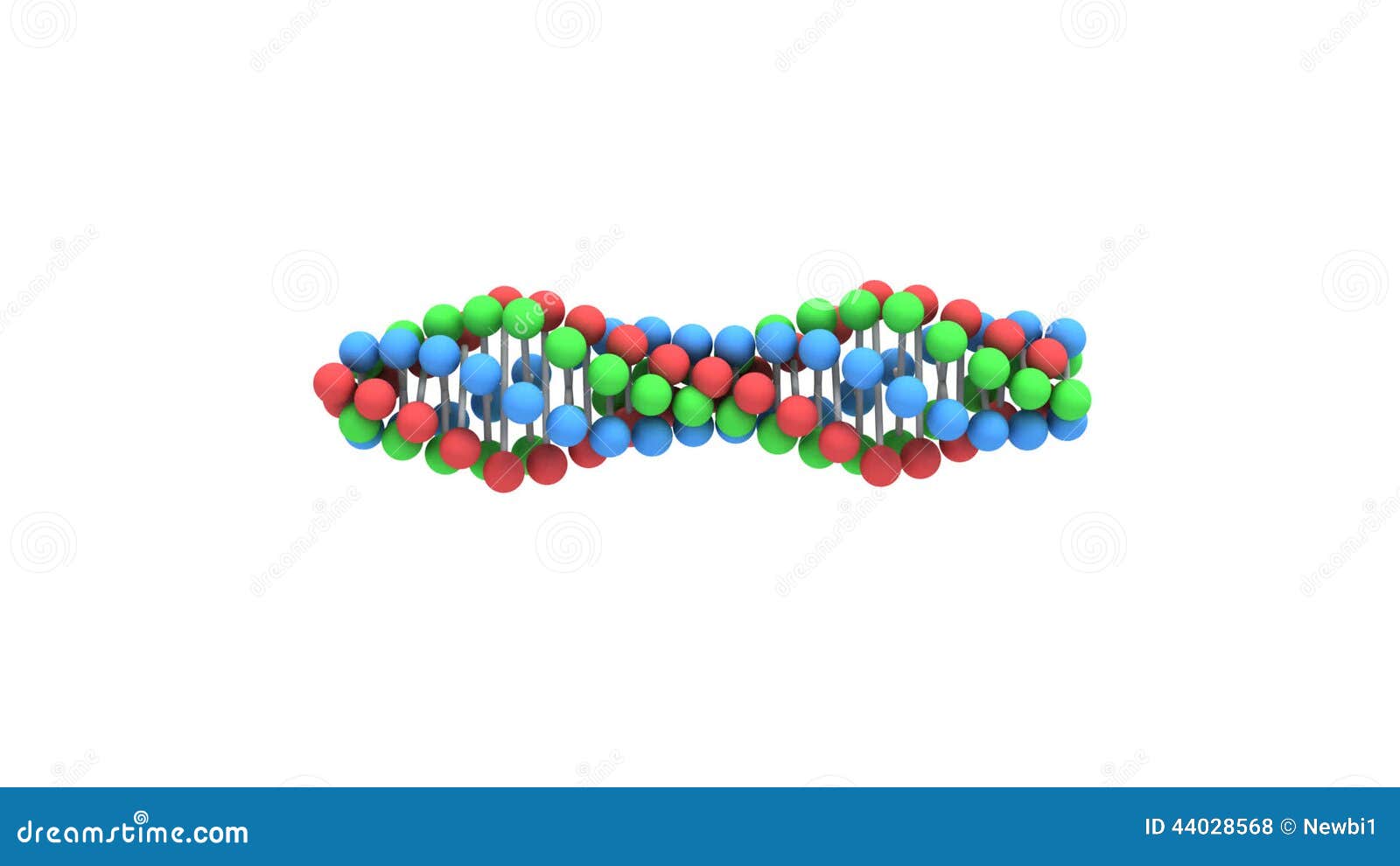 DNA chain. 3D animation. stock footage. Video of chromosome - 44028568