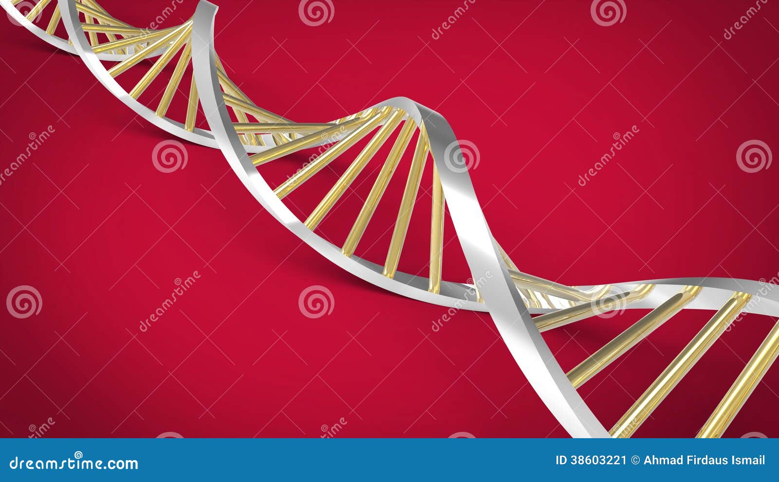 DNA Chain stock illustration. Illustration of cell, chemistry - 38603221