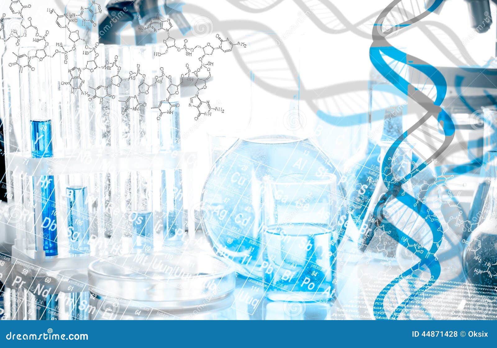 DNA collage stock illustration. Illustration of formula - 44871428