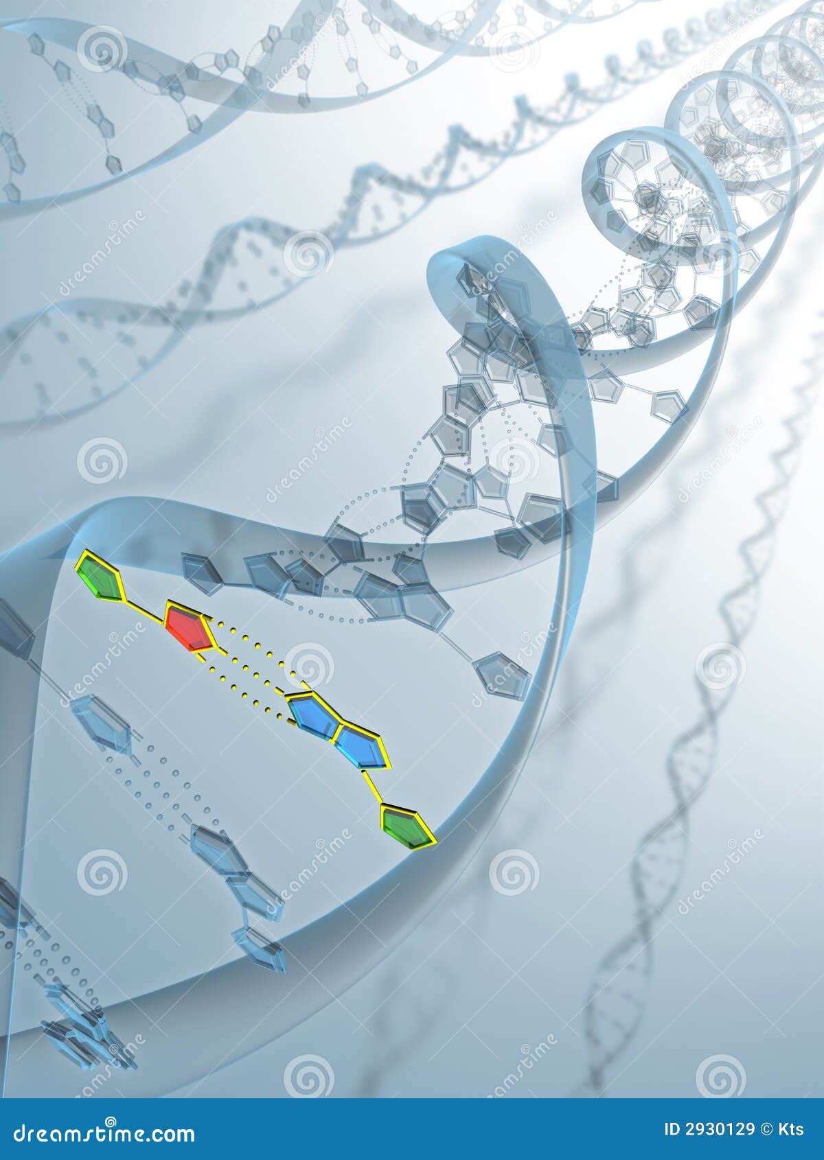 DNA Connection stock image. Image of clone, molecular - 2930129
