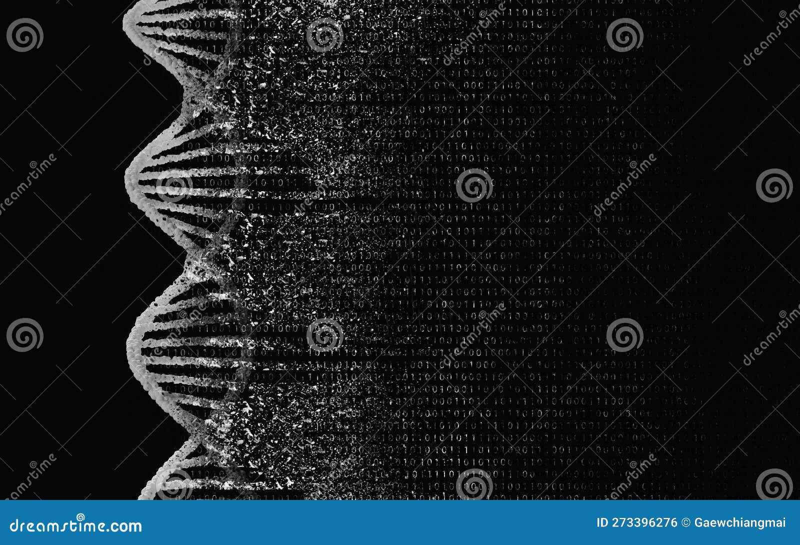 DNA Decode, Biological, Genetic Decoding Concept. Genom Map. the DNA ...