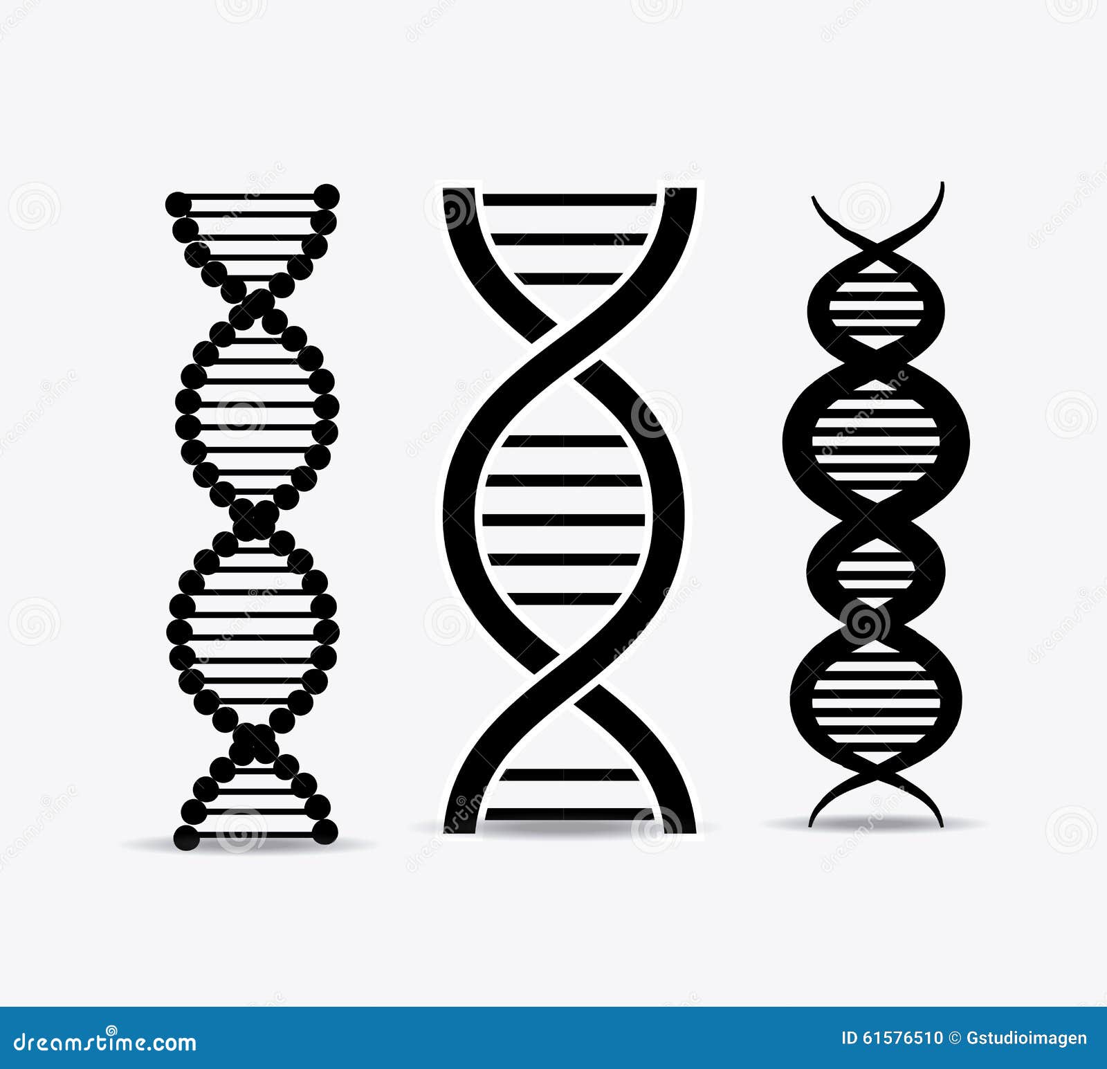 DNA design. stock vector. Illustration of cell, molecular - 61576510