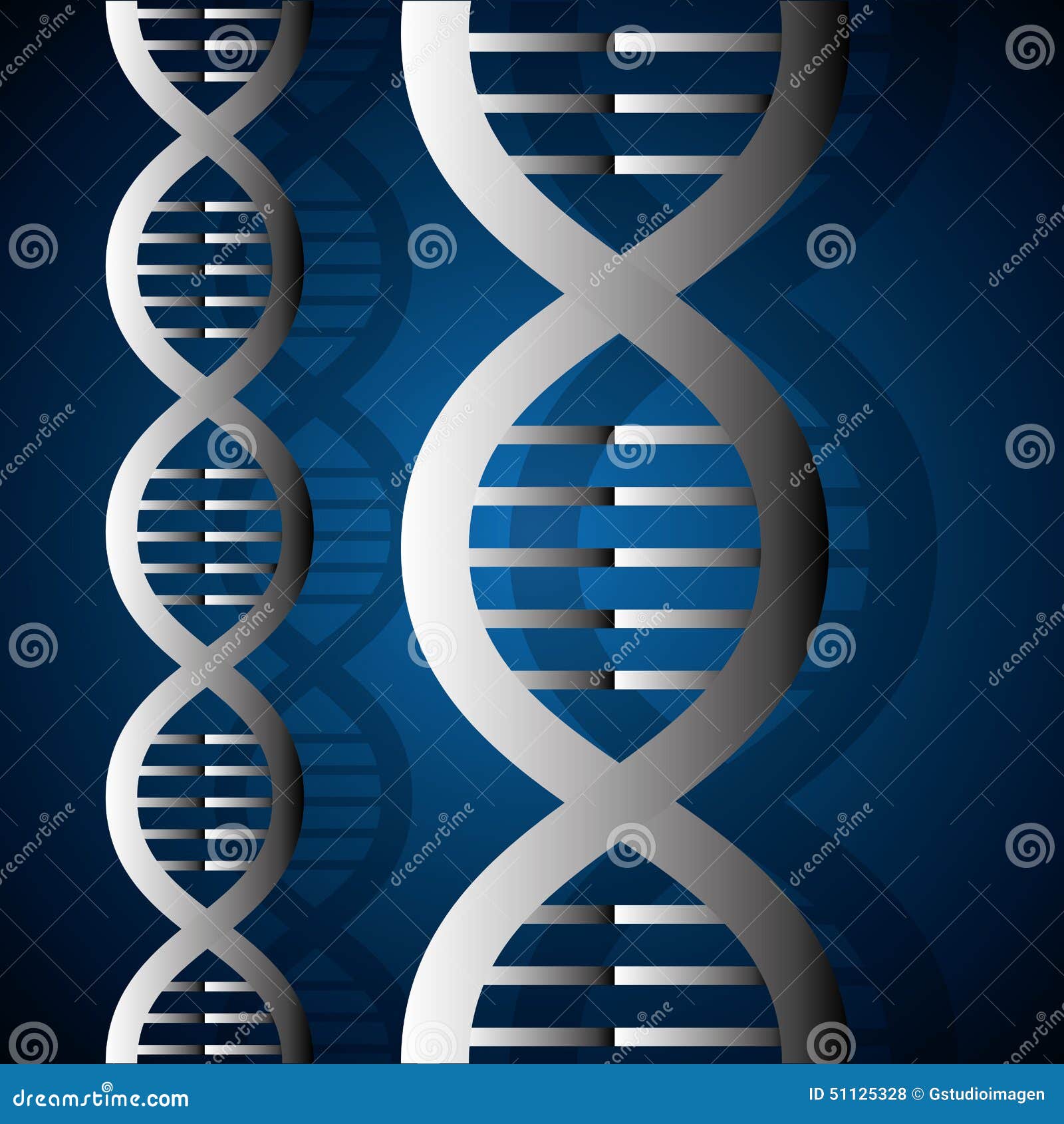 DNA Design, Vector Illustration. Stock Vector - Illustration of human ...