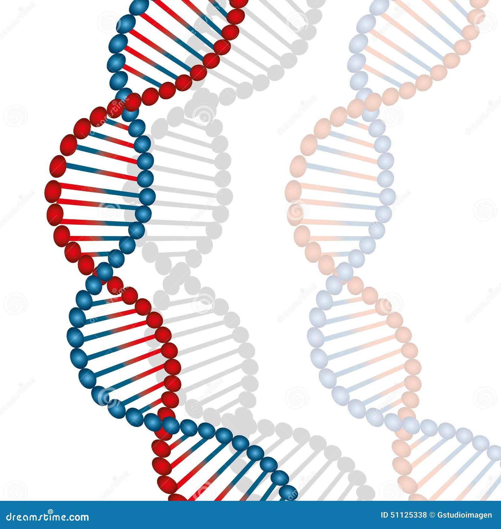 DNA Design, Vector Illustration. Stock Vector - Illustration of medical ...